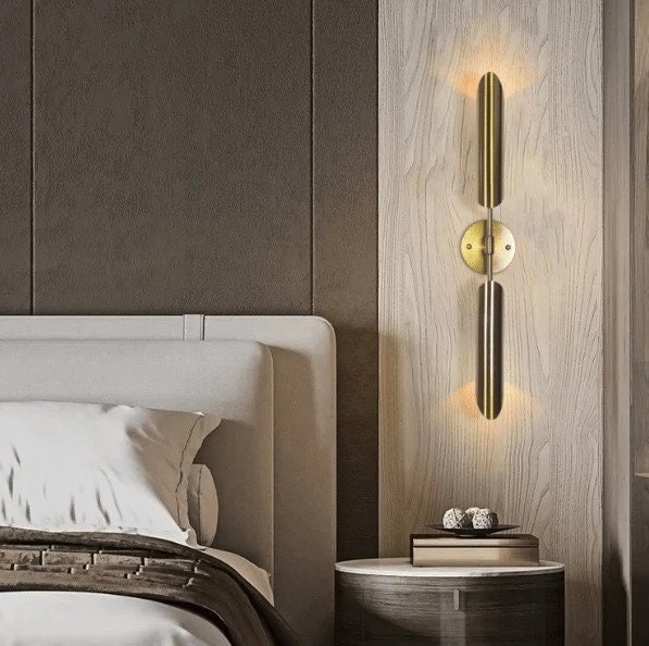 Handmade Modern Sword Wall Sconce - Graham Decors – Graham Decors