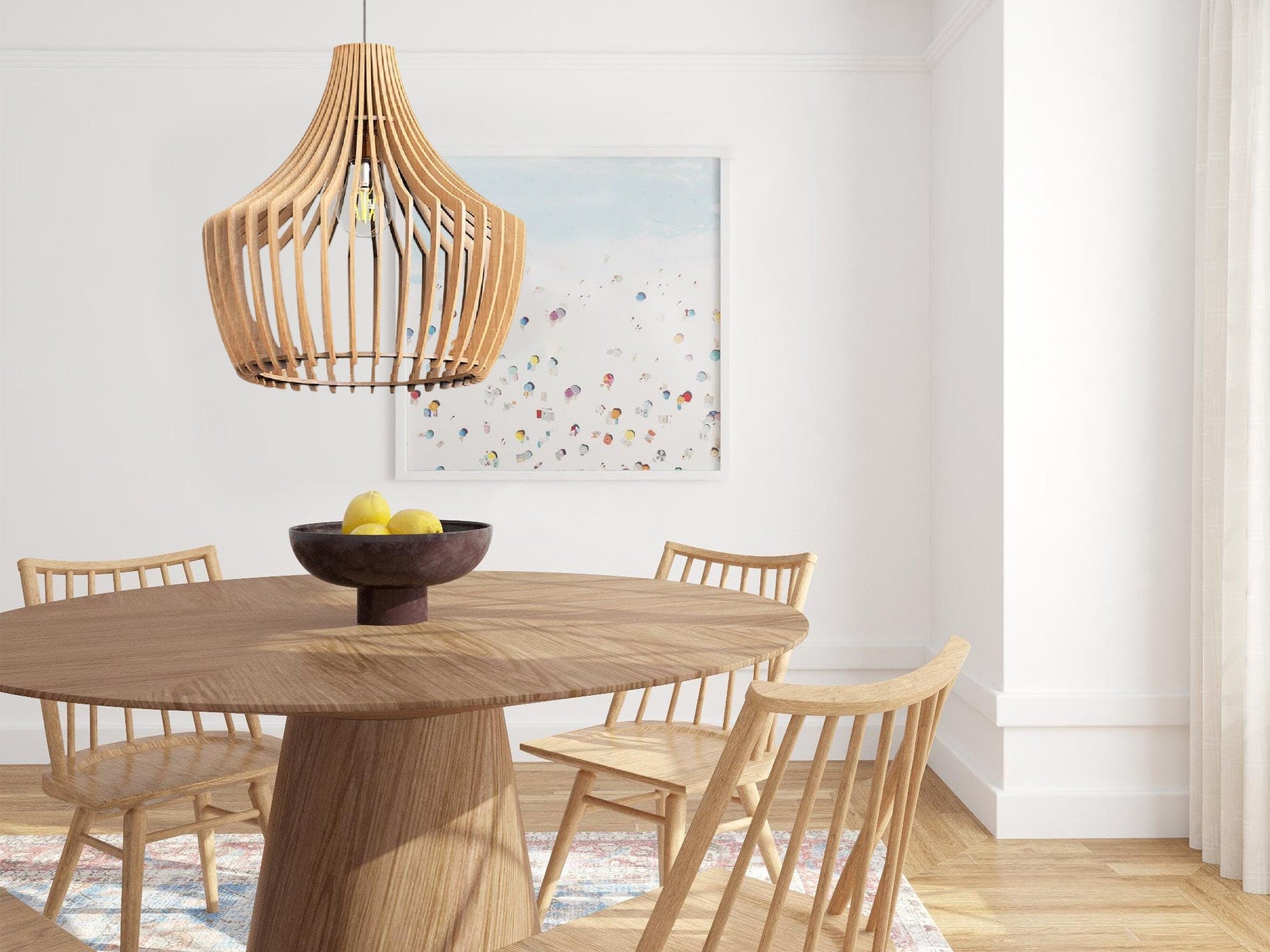 Wooden Pendant Decorative Lamp - Graham Decors – Graham Decors