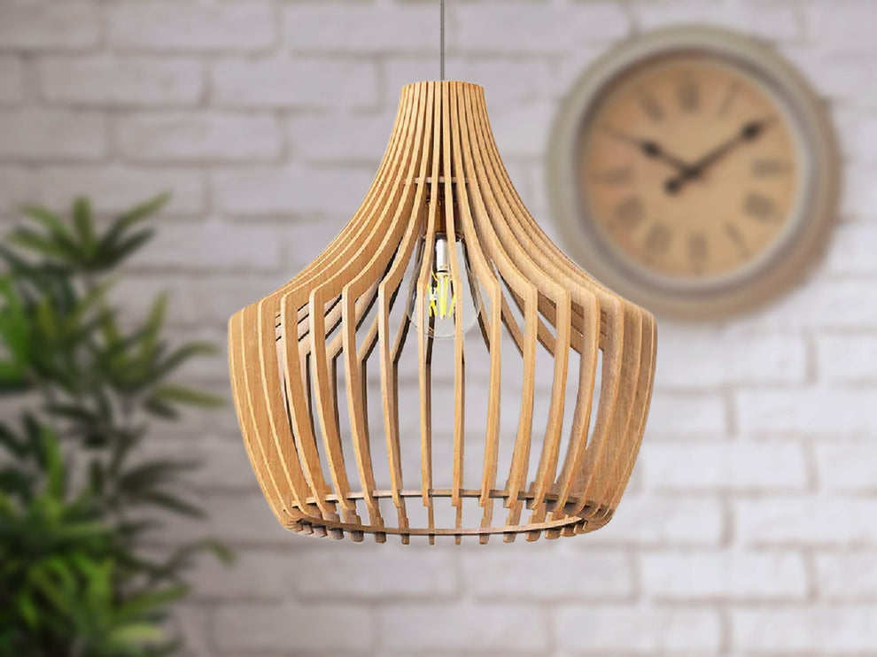 Wooden Pendant Decorative Lamp - Graham Decors – Graham Decors