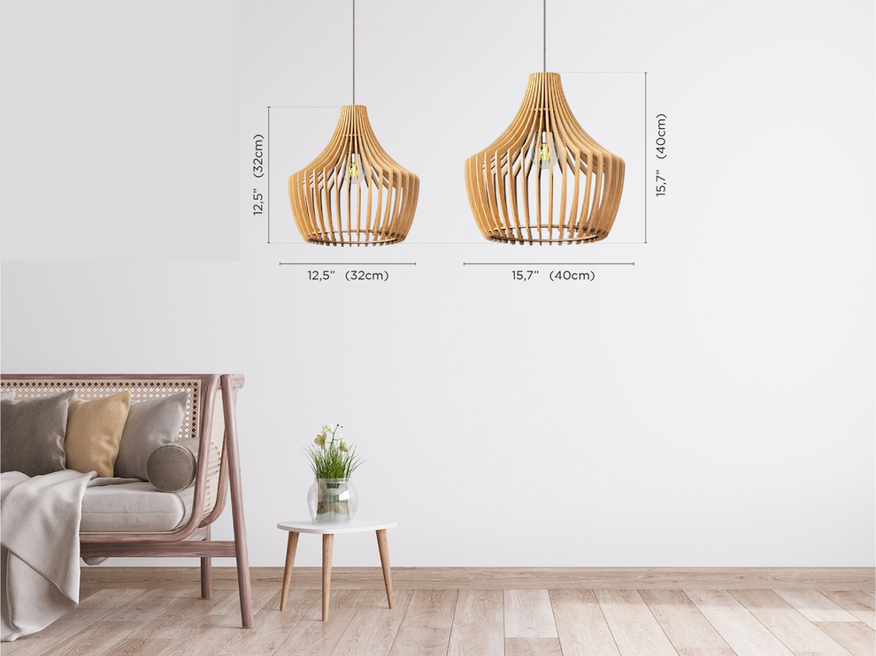 Wooden Pendant Decorative Lamp - Graham Decors – Graham Decors